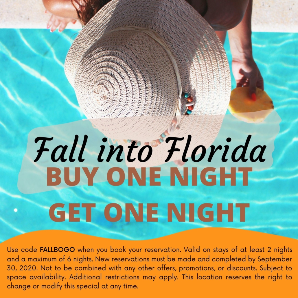 Ready to BOGO at Sanctuary this Fall? | Sanctuary RV Resort